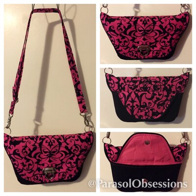 Bag Pattern Convertible Clutch Purse Wristlet PDF Instant Download by ...