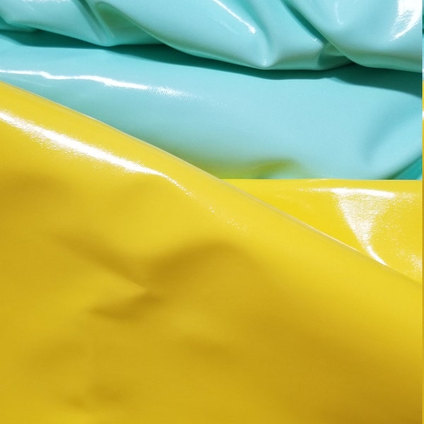 Yellow Vinyl Fabric - Etsy