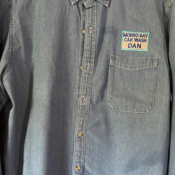 Custom 3 Lines of Text Personalized Patch With Hook and Loop Fastener ...