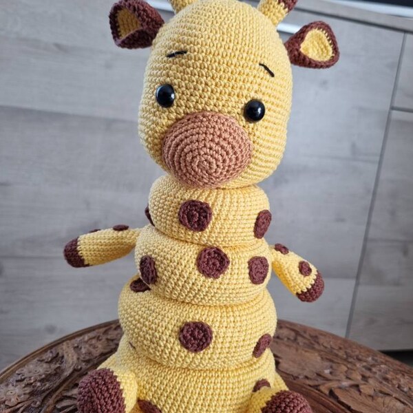 Crochet Pattern Giraffe (english)/ Crochet Giraffe PATTERN Amigurumi ...
