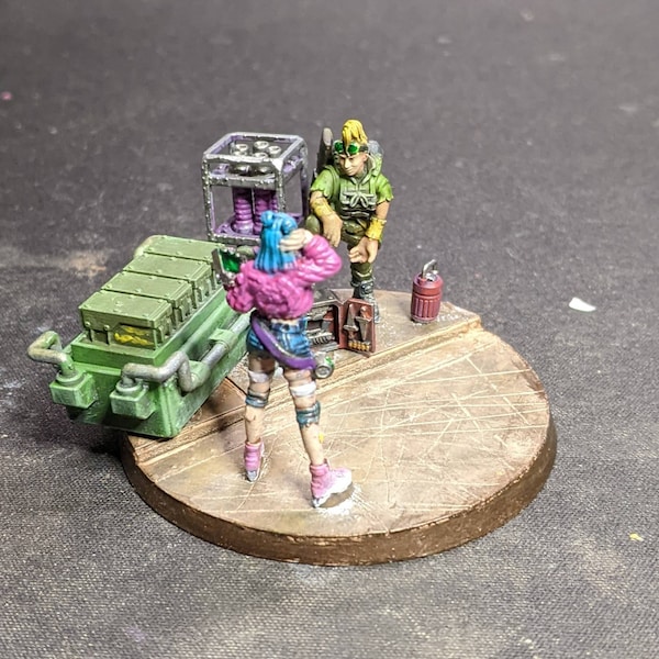 Dump Truck Miniature Dnd Dungeons and Dragons Industrial Scifi ...