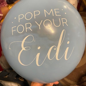 Eid Balloon, Pop Me for Your Eidi Balloon, Money Balloon, Eid Decor ...