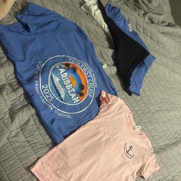 Custom Caribbean Cruise Shirt, Caribbean Cruise Tshirt, Front Back ...