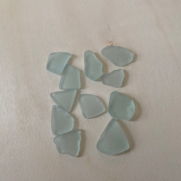 Aqua Light Aqua Sea Glass Beach Glass Ocean Tumbled Beach Glass Bulk ...