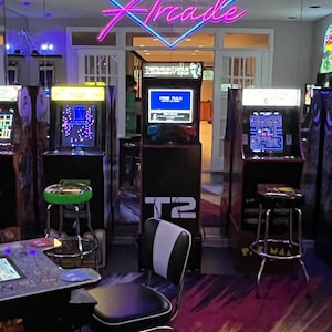 Retro Arcade Neon Sign Custom for Your Home Arcade / Mancave LED Sign ...