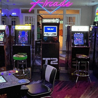 Retro Arcade Neon Sign Custom for Your Home Arcade / Mancave LED Sign ...