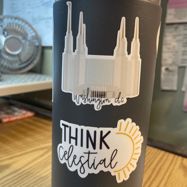 Think Celestial Sticker Russell M Nelson General Conference Sticker ...