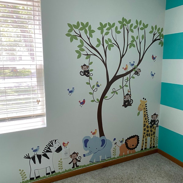 City Life Wall Decals- Wall Art Stickers - Etsy