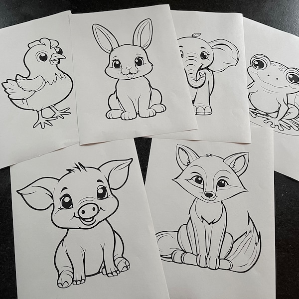 52 Easy Coloring Pages for Kids, Toddlers, Preschoolers Toddlers ...