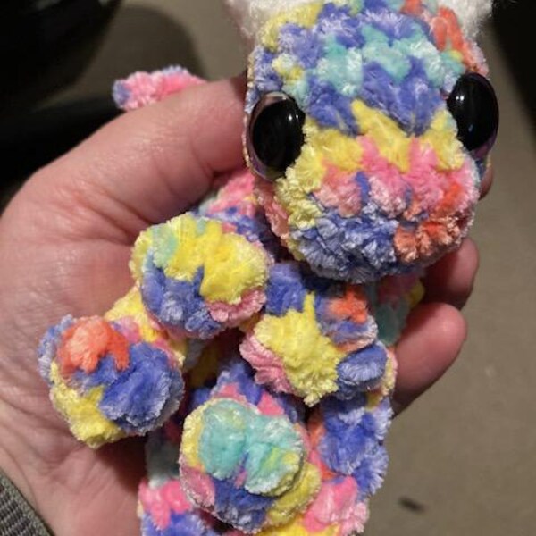 Diddy Dex the Palm Sized Snuggler Dragon Crochet Pattern Amigurumi ...