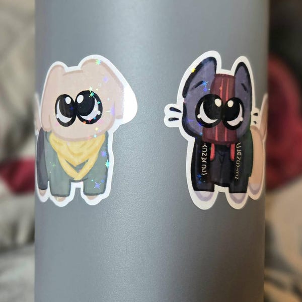 DAY6 Denimalz Calico Critter Sticker - Etsy