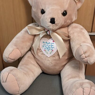 Memory Bear Patch, Memory Blanket, Memory Cushion - Etsy