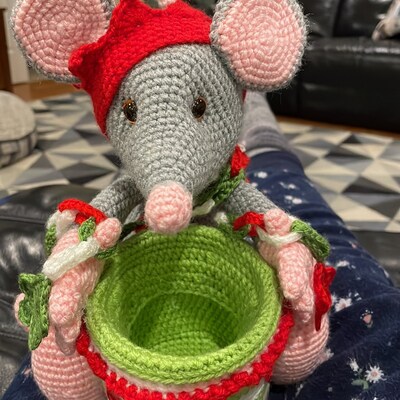 Rat Crochet Pattern, Crochet Rat, Rat Tutorial, Crochet Pattern, Rat ...