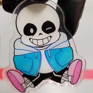 UNDERTALE Charm Keychains Sans Papyrus Metaton Toriel - Etsy