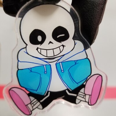UNDERTALE Charm Keychains Sans Papyrus Metaton Toriel - Etsy