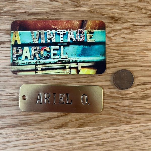 Custom Hand Punched Hotel Room Numbers Locker Numer Tag Industrial Tag ...