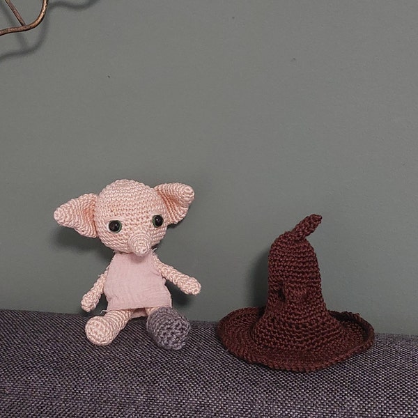 Mini Sorting Hat Amigurumi Crochet Pattern PDF - Etsy