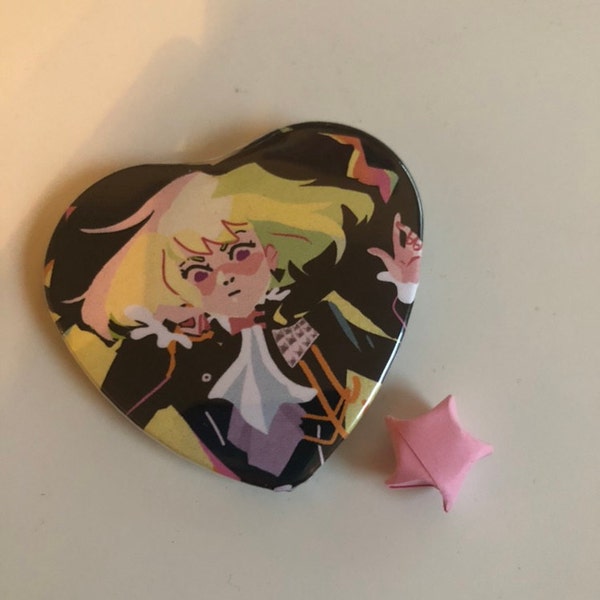 Boss Heart Button - Etsy