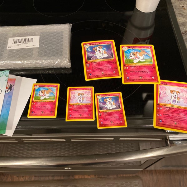 Evolution Set - 2 or 3 Pet Pokemon Cards - Etsy