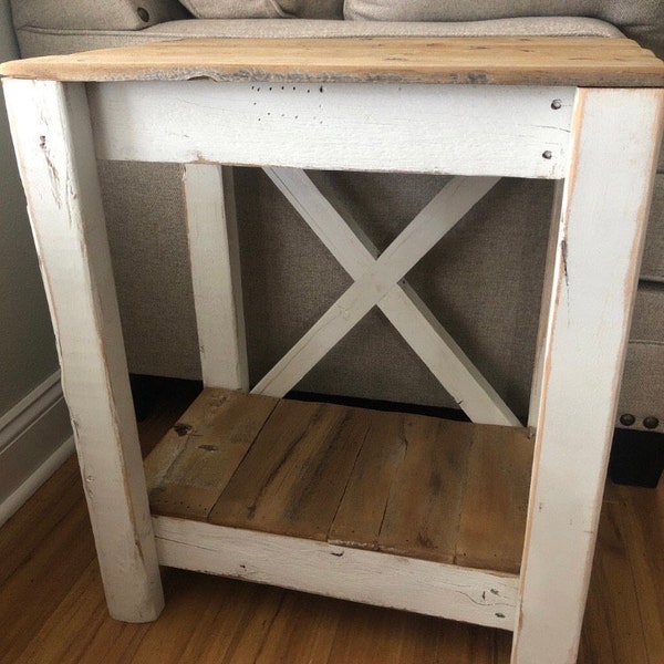 X-back End Table - Etsy