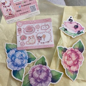 Holographic Bunny Vinyl Sticker Die Cut Sticker Perfect for - Etsy