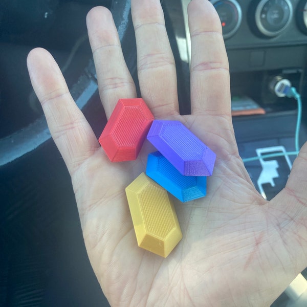 Minecraft Style Ore Magnets - Etsy