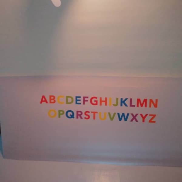 Uppercase Alphabet Decal Set | Children Wall Decal | Teacher Decor - Etsy