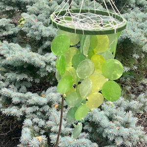 30 Round Capiz Shells 2 5cm With 2 Holes in Various Colors, DIY Craft ...