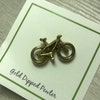 Gold Bicycle Lapel Pin- CC428G- Bicycle, Bike, Biking, Mountain Biking ...