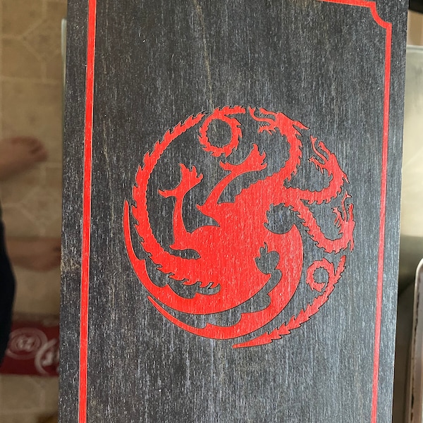 Magic Dragon 200 Card Deck and Dice Box - Etsy