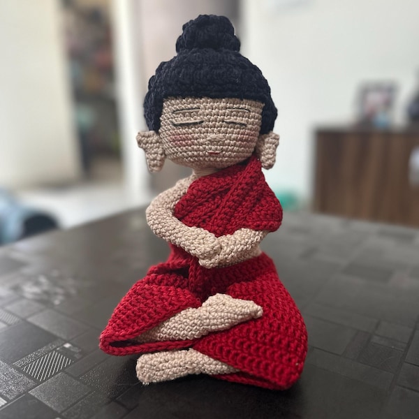 Crochet Buddha Pattern: Zen Meditation Decor (PDF Pattern) - Etsy
