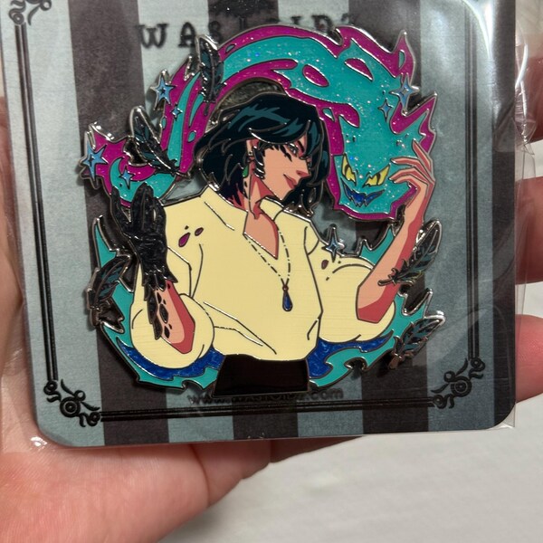 Wizard Hard Enamel Pin Flame Anime Manga - Etsy