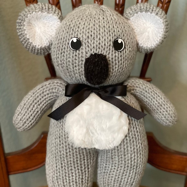 Koala Knitting Machine Pattern PDF ONLY Addi Sentro - Etsy