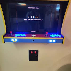 Full Size Arcade 3D Printed Coin Door With LED Credit Buttons - Etsy