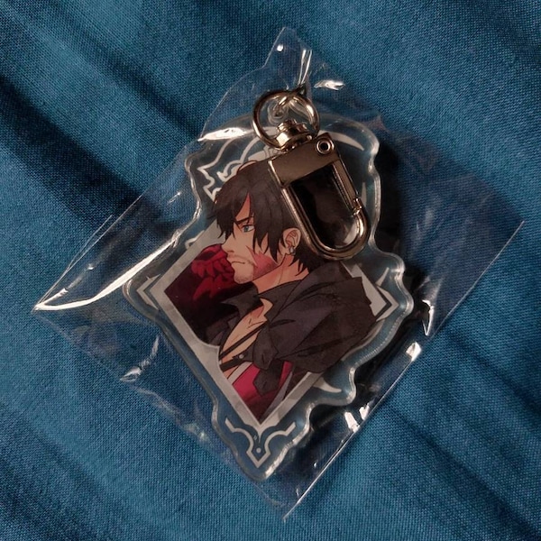 FF16 Clive Jill Cid Joshua 3d Acrylic Charms - Etsy
