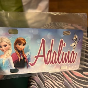 MINNIE MOUSE Mini License Plate Personalized Design2 Custom - Etsy