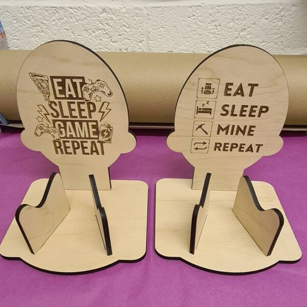 Game Controller and Headset Stand Svg, Headphones Stand Svg, Glowforge ...