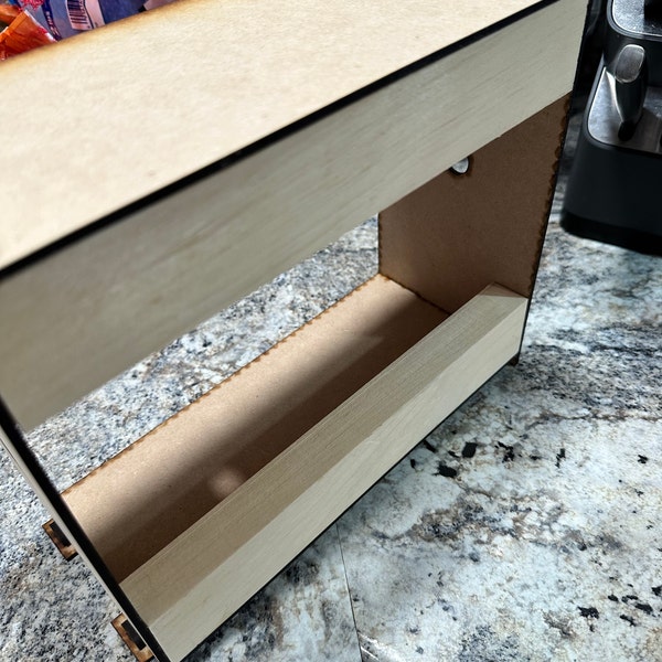 Square Card Reader Stand Glowforge/laser Cutting File SVG DXF AI ...