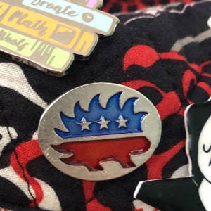 Libertarian 1 In. Pewter Lapel Pin - Etsy