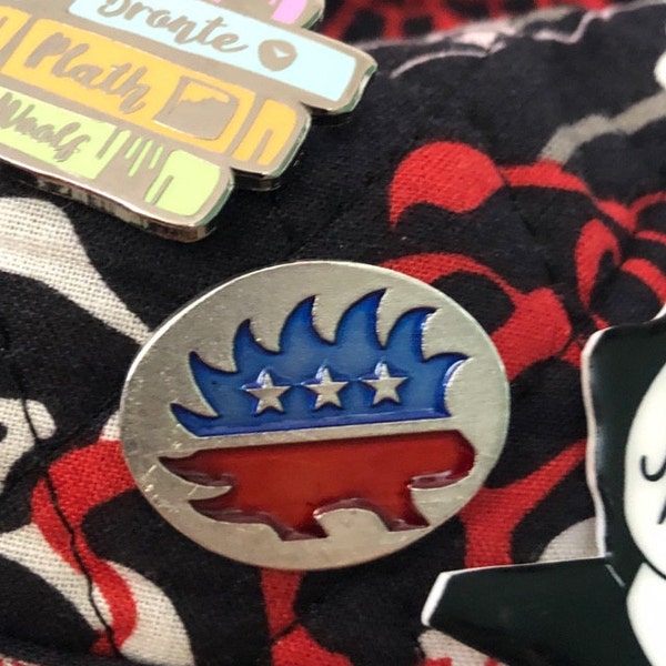 Libertarian 1 In. Pewter Lapel Pin - Etsy