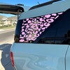 Leopard Cheetah Print Spots Rear Side Window Decals for 2021+ Ford ...
