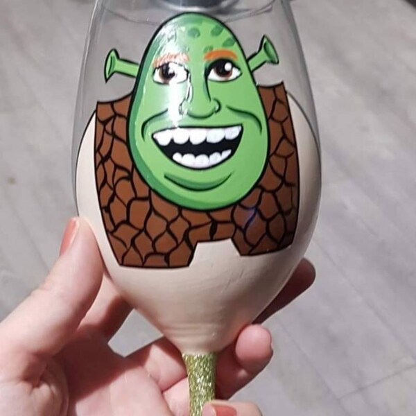 Scream Ghostface Hand Painted Wine Glass - Etsy
