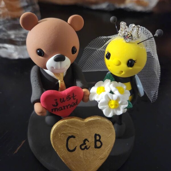 Sweet Squishmallow Couple (koala & Panda) With Wooden Heart Base - Etsy