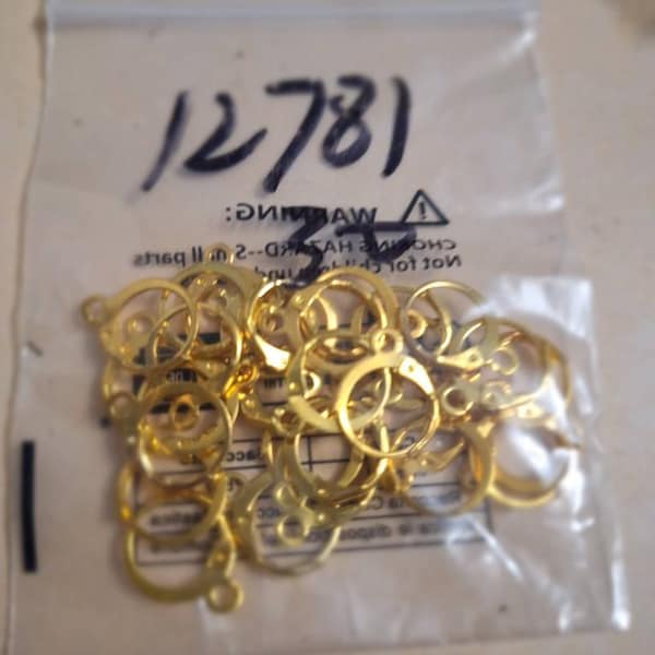300pcs Nickel Free Iron Ear Hook Clasp With Bead Hooks Earring Clasp ...