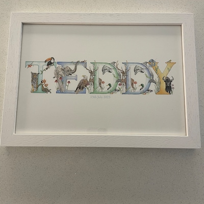 Dinosaur & Extinct Animals Alphabet Dinosaur Alphabet - Etsy