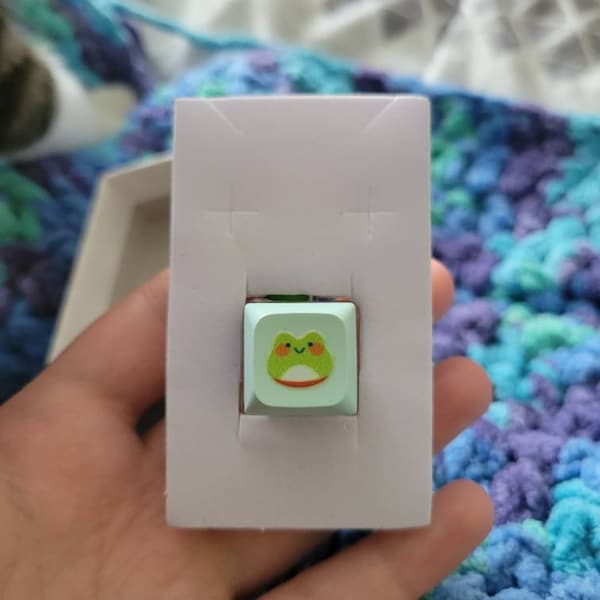 Keycap Keyboard Clicky Fidget Stimming Kawaii Cute Keychain - Etsy