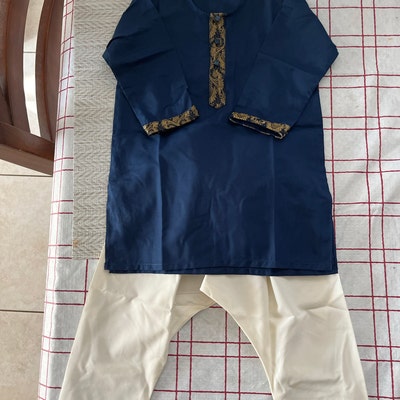 Joon Embroidery Green Koti Baby Boy Kurta Pajama / Shalwar Kameez ...