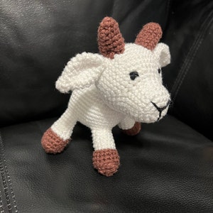 Goat Amigurumi Pattern, Crochet Farm Animals Pattern, Plush Goat ...