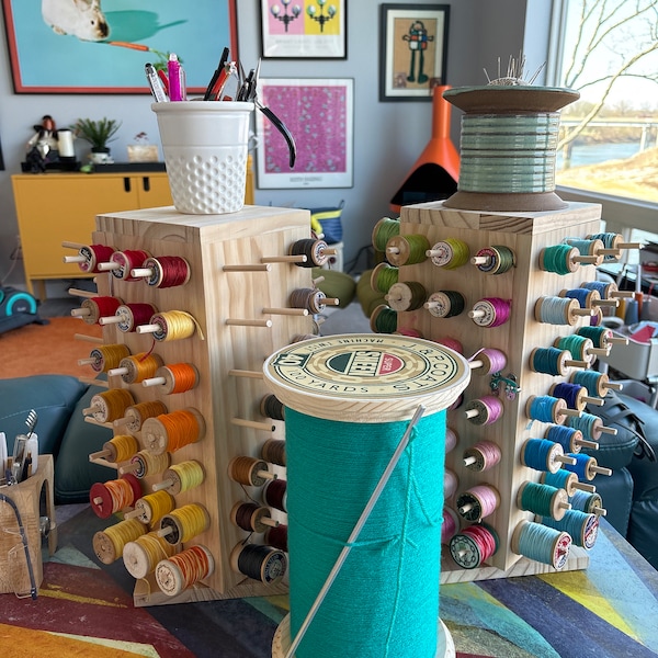 Giant Faux Spool of Thread 9.5 Tall - Etsy