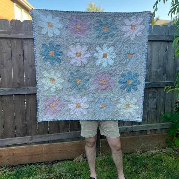 PDF Fresh as a Daisy Quilt Pattern - Etsy